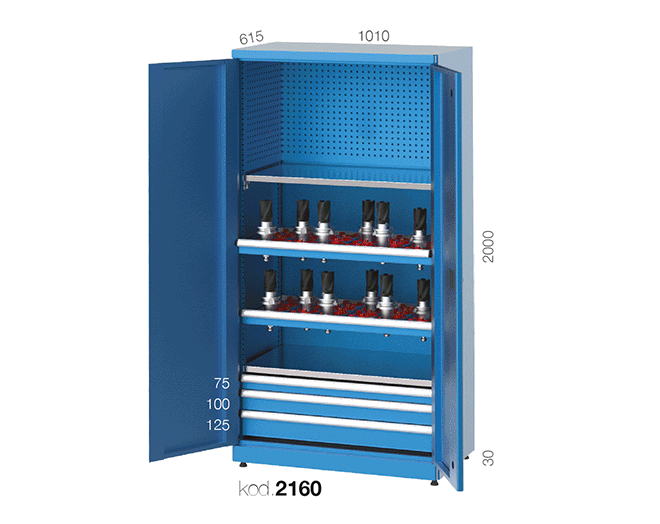 Cnc Tool Cabinets - 2160 Cnc Tool Cabinets - Hipaş Plastic